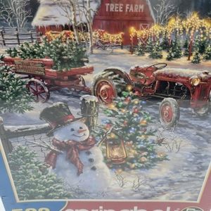Springbok | Toys | Christmas Tree Farm 50 Piece Puzzle | Poshmark
